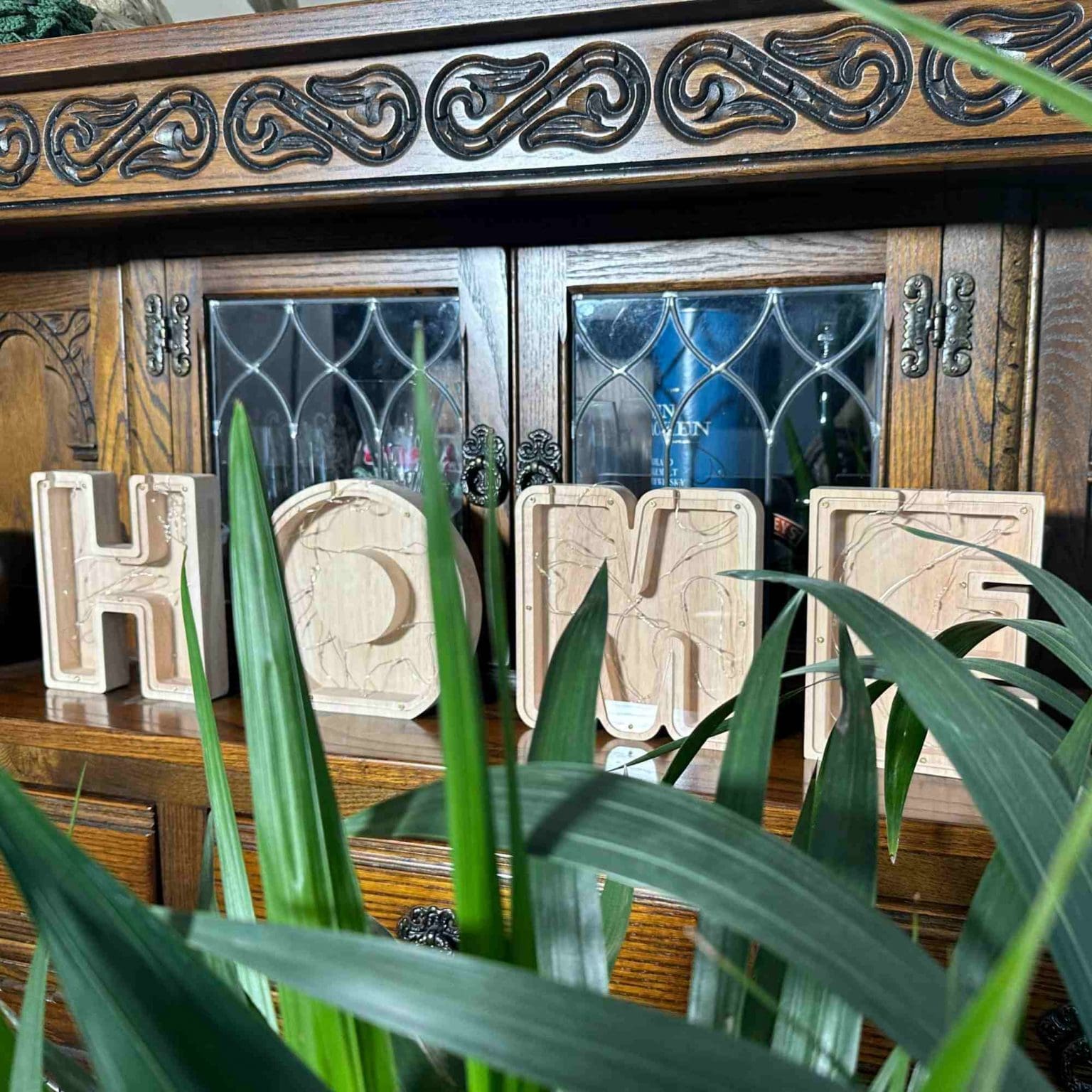 Wooden Letter Money Box - M - EcoBargains